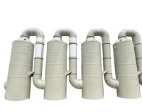 China Large Volume Industrial FRP Desulfurization Spray Tower Wet Gas Scrubber 100000 m³/h 95% Efficiency for sale