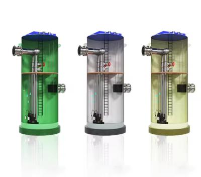 China High Integration Sewage Lifting Rainwater Pumping Station FRP GRP Structure for sale