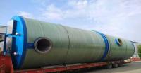 China FRP Prefabricated Sewage Pumping Station 110V-580V Customized Wastewater Pump Station for sale