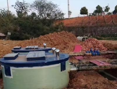 China IP68 Intelligent GRP FRP Pump Station 10-500m³/h Fiberglass Buried Prefab Installation for sale