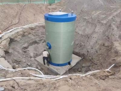 China FRP Prefabricated Submersible Pumping Station 10kw 200kw for Water Lifting and Sewage Treatment for sale