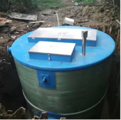 China Underground Integrated FRP Pump Station Fully Automatic Sewage Pumping Station for sale