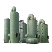 China High Strength FRP Bromine Tower Equipment , Bromine Absorption Purification Tower for sale
