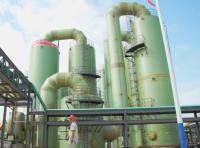 China FRP GRP Bromine Extraction Tower Customizable Capacity for Seawater Production for sale