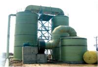 China FRP GRP Bromine Absorption Tower 90% Extraction Efficiency Anti Corrosion Chemical Industry for sale