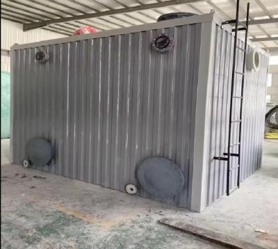 China Customized Integrated Fiberglass Biological Deodorization Box For Waste Treatment for sale