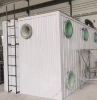 China Customized Integrated Fiberglass Biological Deodorization Box For Waste Treatment for sale