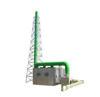 China FRP Biological Deodorization Equipment for Sewage Plant Waste Gas Treatment 20-30°C for sale