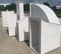 China FRP GRP Ducting Air Duct Pipe for Commercial Industrial Ventilation 0.1-1.0Mpa for sale