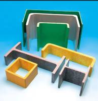 China High Strength Glass Fiber Plastic FRP Profile GRP Structural Profiles Channels for sale