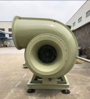 China High Wind Power Round FRP Centrifugal Blower Fan 3000Pa Anti Corrosion Low Noise 220V for sale