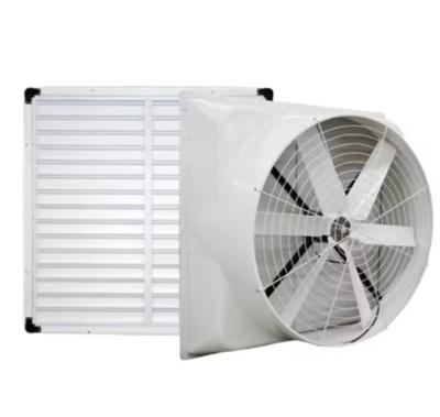 China Wall Mounted FRP Negative Pressure Fan 220V 380V Fiber Glass Exhaust Fan Roof Ventilation for sale