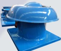 China Low Noise FRP Axial Roof Ventilator Fan 220V 380V Anti Corrosion Exhaust Fan for sale