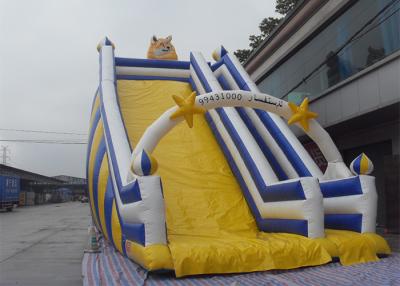 China 18 OZ PVC Inflatable Bouncer Slide Commercial Inflatable Slide For Children 10L X 5W X 8H(meters) for sale