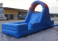 China Backyard Mini Commercial Inflatable Slide With Lead Free PVC Material for sale
