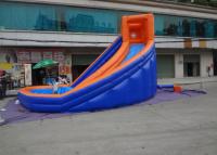 China Amusement Park Inflatable Water Slide , Adult Size Inflatable Water Slide for sale