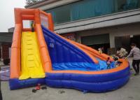 China Amusement Park Inflatable Water Slide , Adult Size Inflatable Water Slide for sale