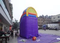 China Wonderful 9L X 6W X 6H Commercial Inflatable Slide Roof Cover For Hire for sale