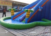 China Outdoor Tree House Big Splash Inflatable Super Slide Clearance for sale