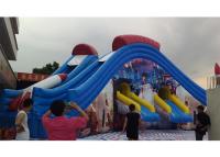 China Customized Batmax Commercial Inflatable Slide Hire , Water Slide For Pool Use for sale