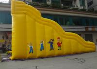 China Colorful Wave Commercial Inflatable Slide Repair Kit And Blower for sale