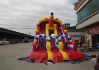 China Commercial Grade Inflatable Dry Slide Cool Double Lane For Children for sale
