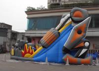 China Wonderful Commercial Inflatable Slide , Robert Inflatable Super Slide 12L X 6W X 7H for sale