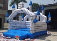 China Attractive 5L X 5W X 4H Large Inflatable Jumping Castle Fire Retardant for sale