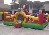 China Mickey Park Inflatable Playground , Inflatable Bouncy Castles For Adults for sale