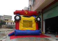 China CE Certificate Race Car Commercial Inflatable House 14 Kids Capacity For Outdoor for sale