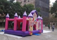 China Indoor 120Kg Inflatable Bounce Houses Playground With Princess Theme for sale
