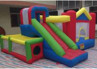 China 6L X 4W X 3H Mini Commercial Bounce House Combos , Inflatable Bouncers With Tunnel for sale