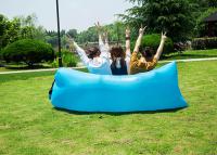 China 260cm X 70cm Nylon Comping Inflatable Sleeping Bag Hangout Fashion for sale
