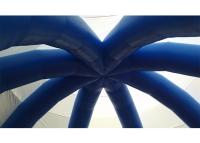 China 8m Diameter Water Proof Giant Inflatable Dome Tent , Printed Logo Inflatable Tent For Advertising for sale