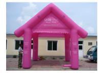 China Oxford Fabric Multifunctional Inflatable Air Tent Huge Digital Printing Reusable EN14960 for sale