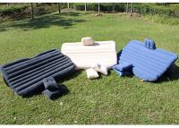 China PVC Travel Inflatable Car Air Bed , Car Air Mattress Easy Airbed for sale
