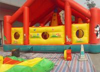 China Outoodr Mickey Mouse Large Inflatable Fun Park / Cartoon Inflatable Fun World for sale