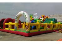 China Custom Design Commercial Inflatable Theme Park With 0.55mm PVC for sale