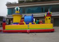 China EN71 Large PVC Tarpaulin Inflatable Amusement Park For Jumping for sale