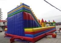 China Exciting Outdoor Blow Up Slide / Commercial Inflatable Slide For Amusement Park for sale