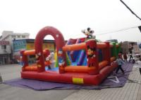 China Mickey Inflatable Park Waterproof , Wonderful Inflatable Water Park For Public Garden for sale