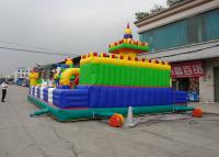 China 0.55mm PVC Tarpaulin Flower Fairies Inflatable Fun City Playground For Fun Games for sale