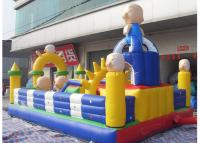 China CE Certificate Durable Inflatable Amusement Park With Bouncy House For Party for sale