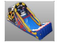 China Exciting Hand Painting Rock Inflatable Obstacle Course Sports Recreation City for sale