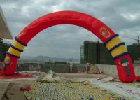 China 8m Span Commercial colored advertising Inflatable Arch rental For Party for sale