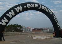 China Party / Events Logo Printed Advertising Inflatable Arch Double And Quadruple Stitching for sale