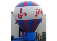 China Giant Cartoon Inflatable Advertising Products Panda Ground Balloon For Promotion for sale