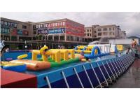 China Fashionable Pirate Ship Giant Inflatable Water Playground For Summer for sale