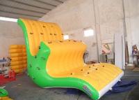 China 0.9mm PVC Tarpaulin 3m Dia Inflatable Water Trampoline With 24 Months Warranty / Repair Kits for sale