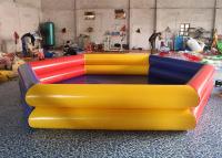China Durable Small Inflatable Deep Pool 0.9mm PVC Tarpaulin Easy To Clean for sale